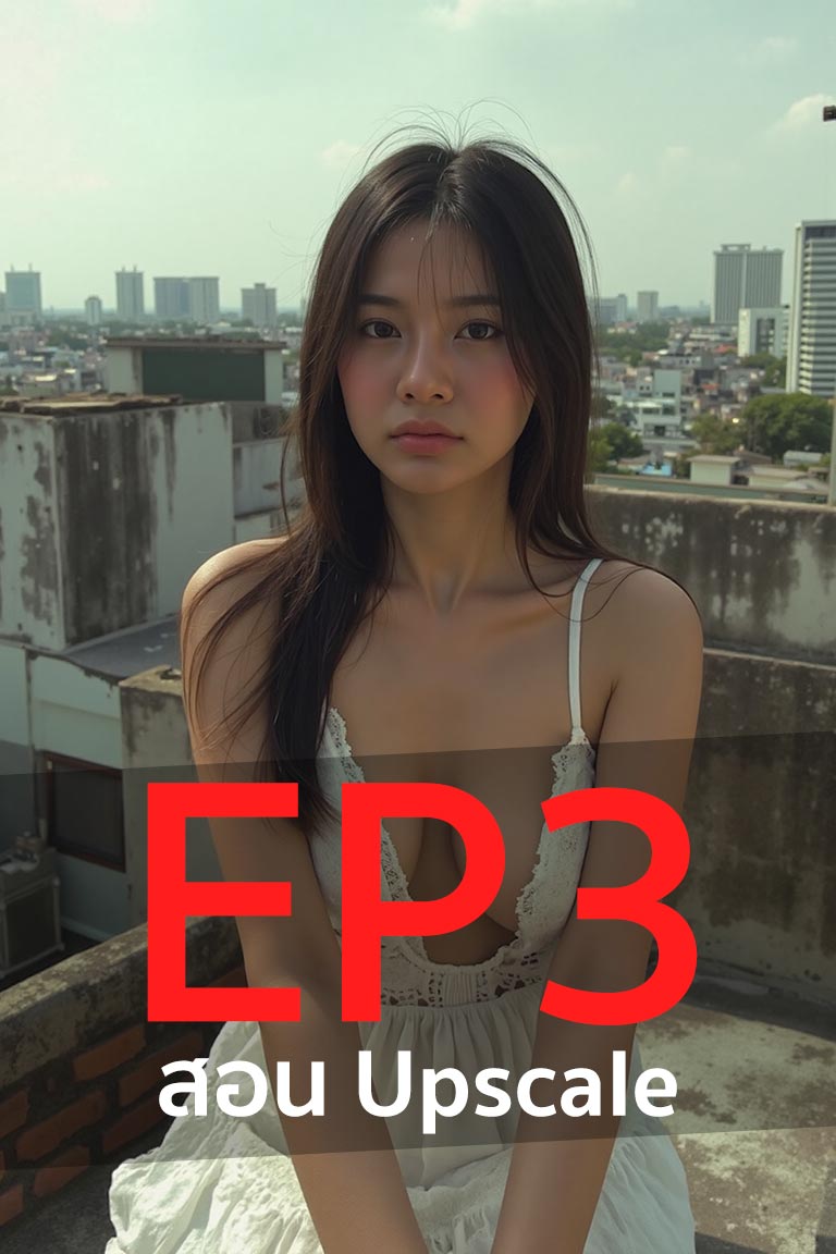 TensorArt EP3 วิธี Upscale ขยายรูปให้คมชัดขึ้น – MagMix