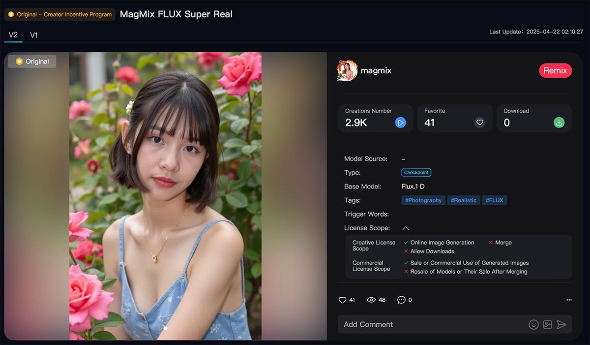 MagMix FLUX Super Real V2 – MagMix